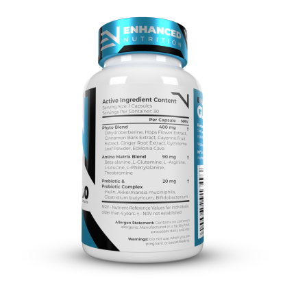 Enhanced Nutrition – GLP – 1 Tablets – Psycho Skull Supplements